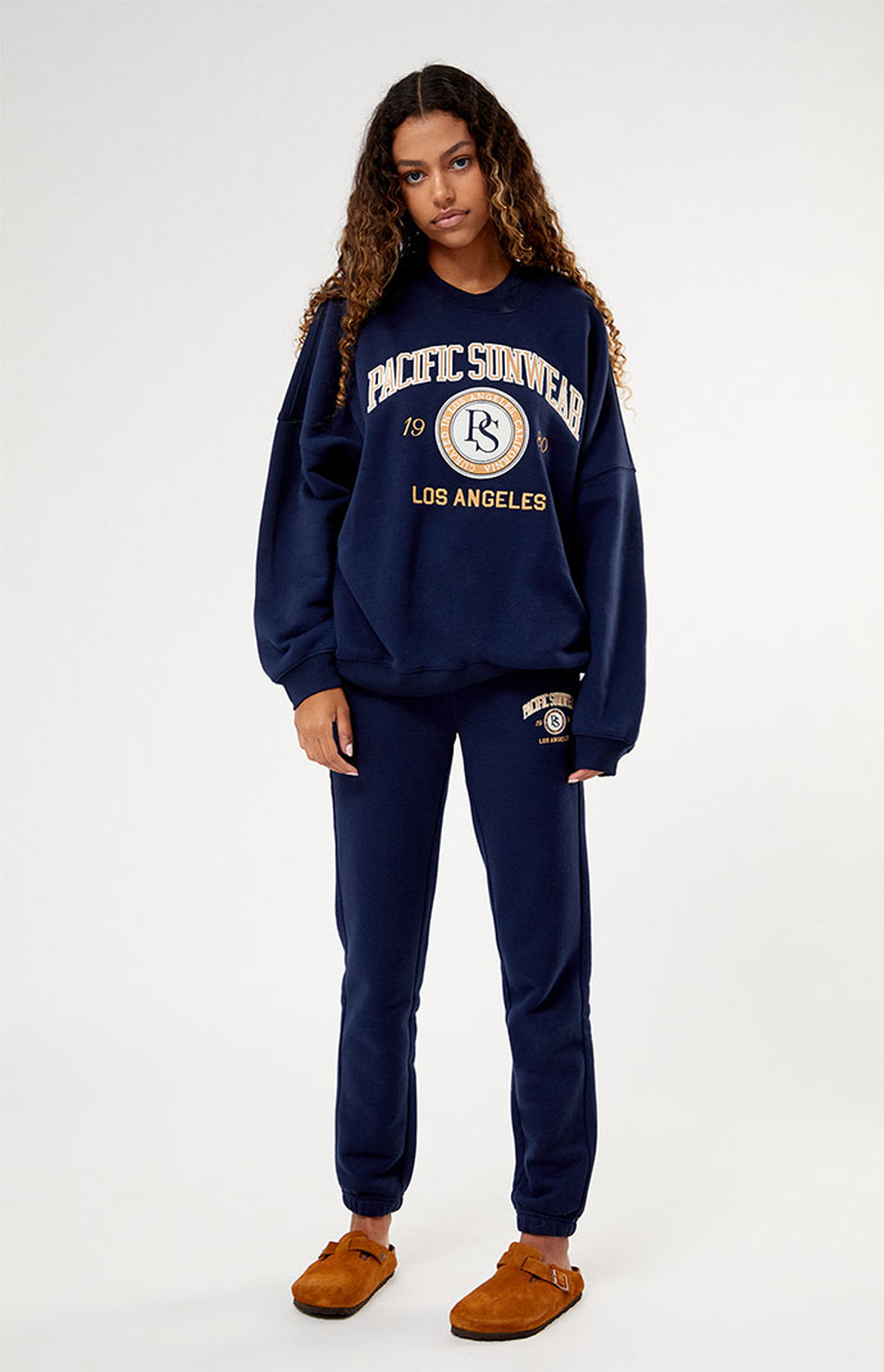 Pacsun World Class Pacific Sunwear Crew Neck Sweatshirt | PacSun