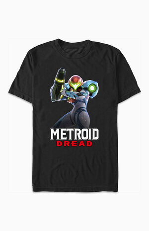 Metroid Dread Glitch Poster T-Shirt | PacSun