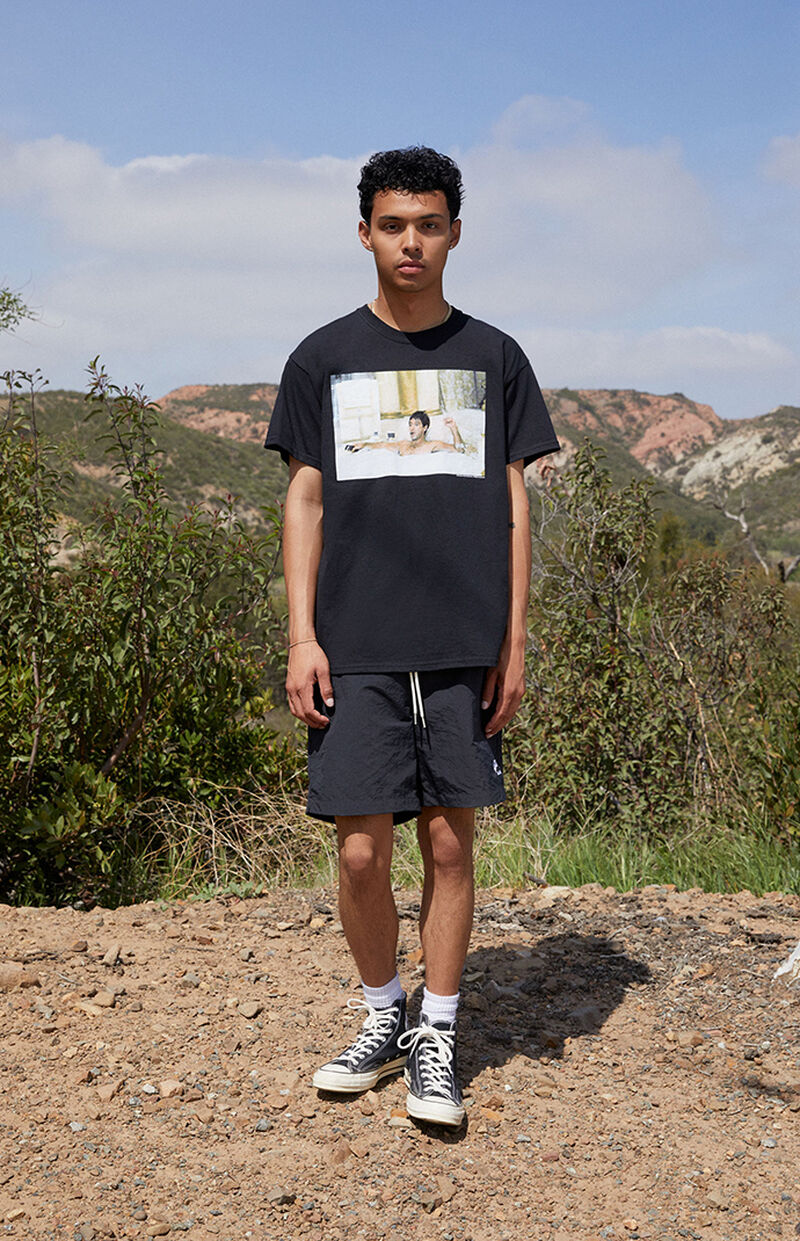 Pacsun Collegiate Solid Swim Trunks | PacSun