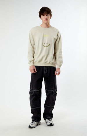 Smiley Crew Neck Sweatshirt | PacSun