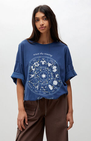 Golden Hour Trust The Timing Oversized T-Shirt | PacSun