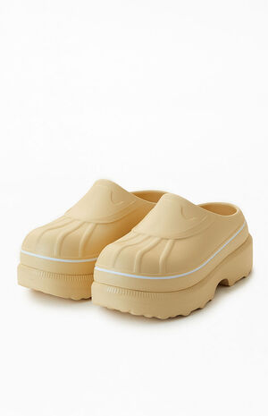SOREL Women's Beige Caribou Clogs | PacSun