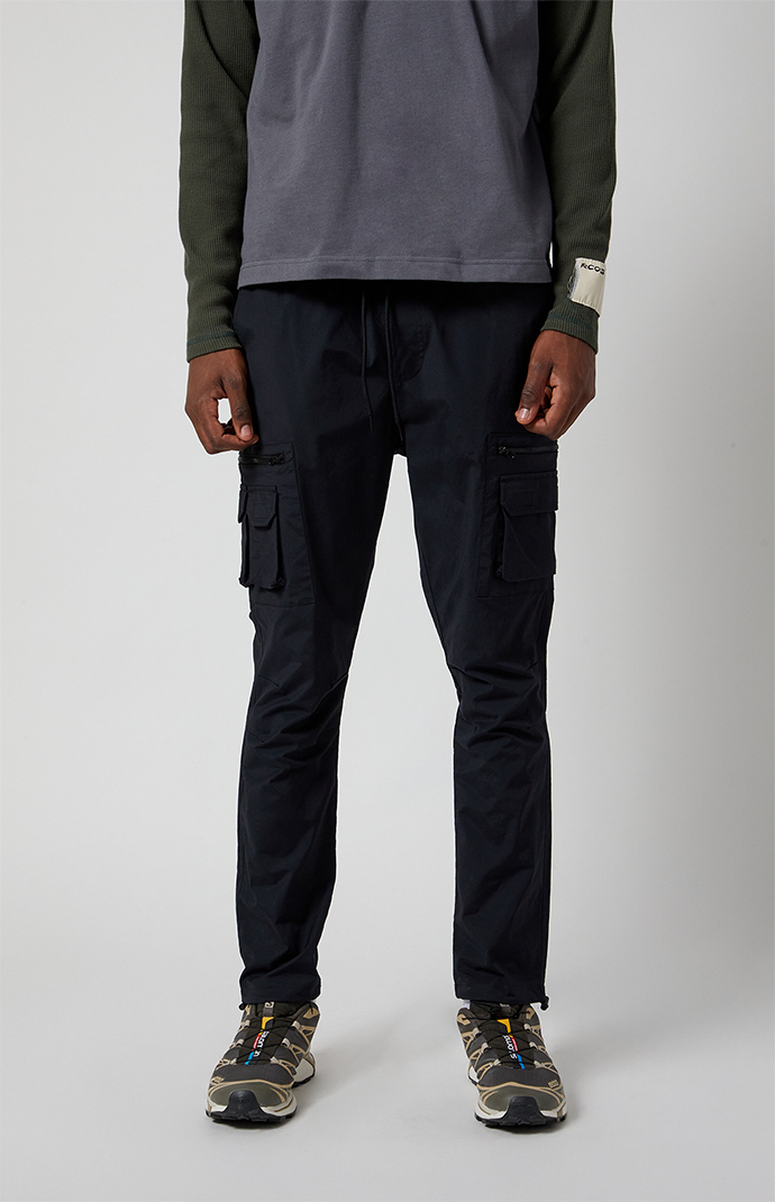 PacSun Stretch Black Slim Cargo Pants | PacSun
