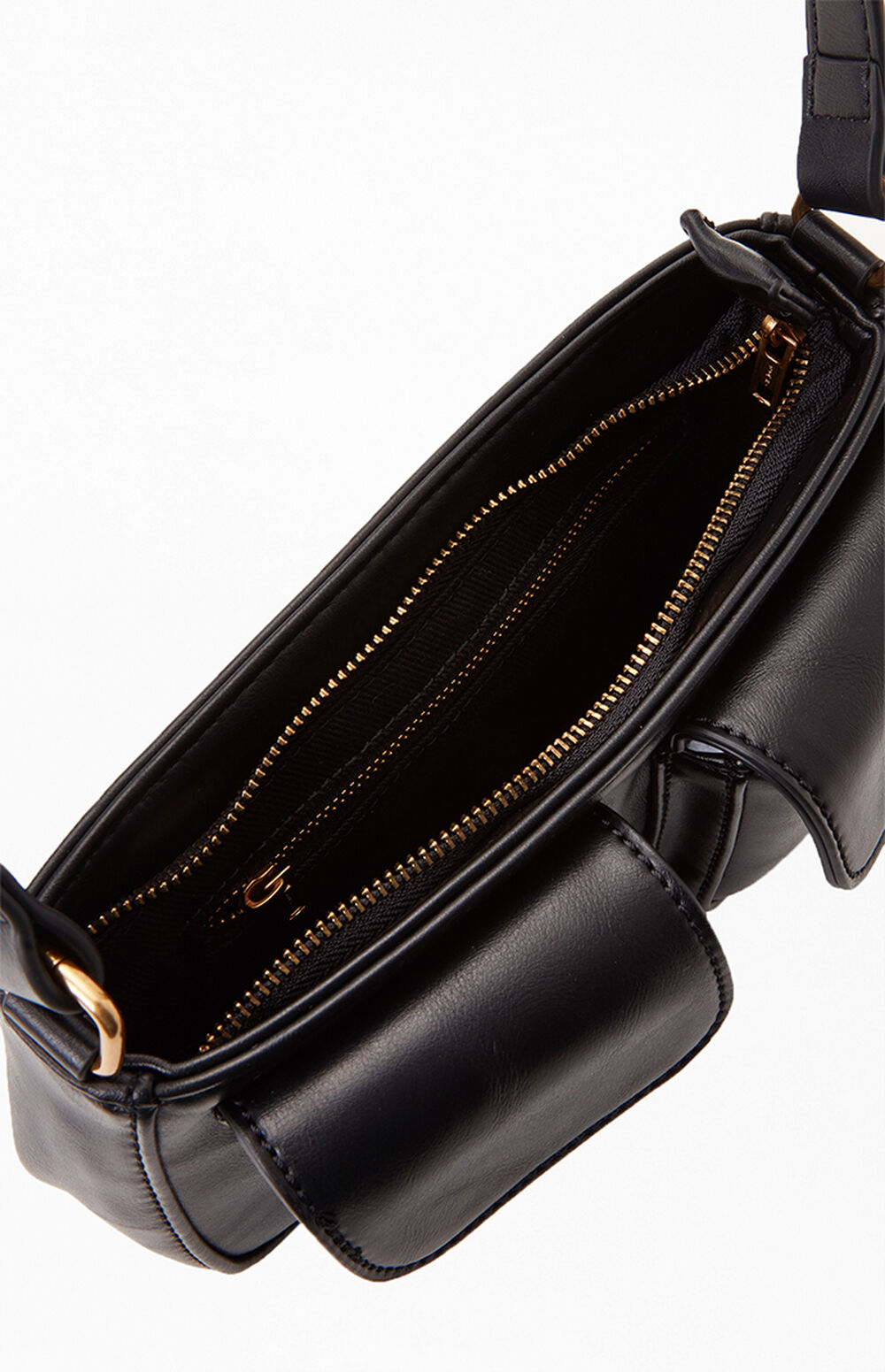 John Galt Black Shoulder Bag | PacSun