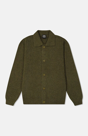 WeSC Olive Polo Cardigan | PacSun