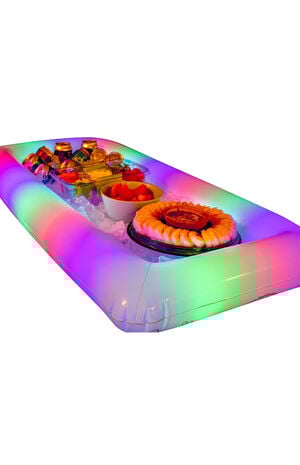 PoolCandy Inflatable Illuminated LED Buffet Pool Cooler | PacSun