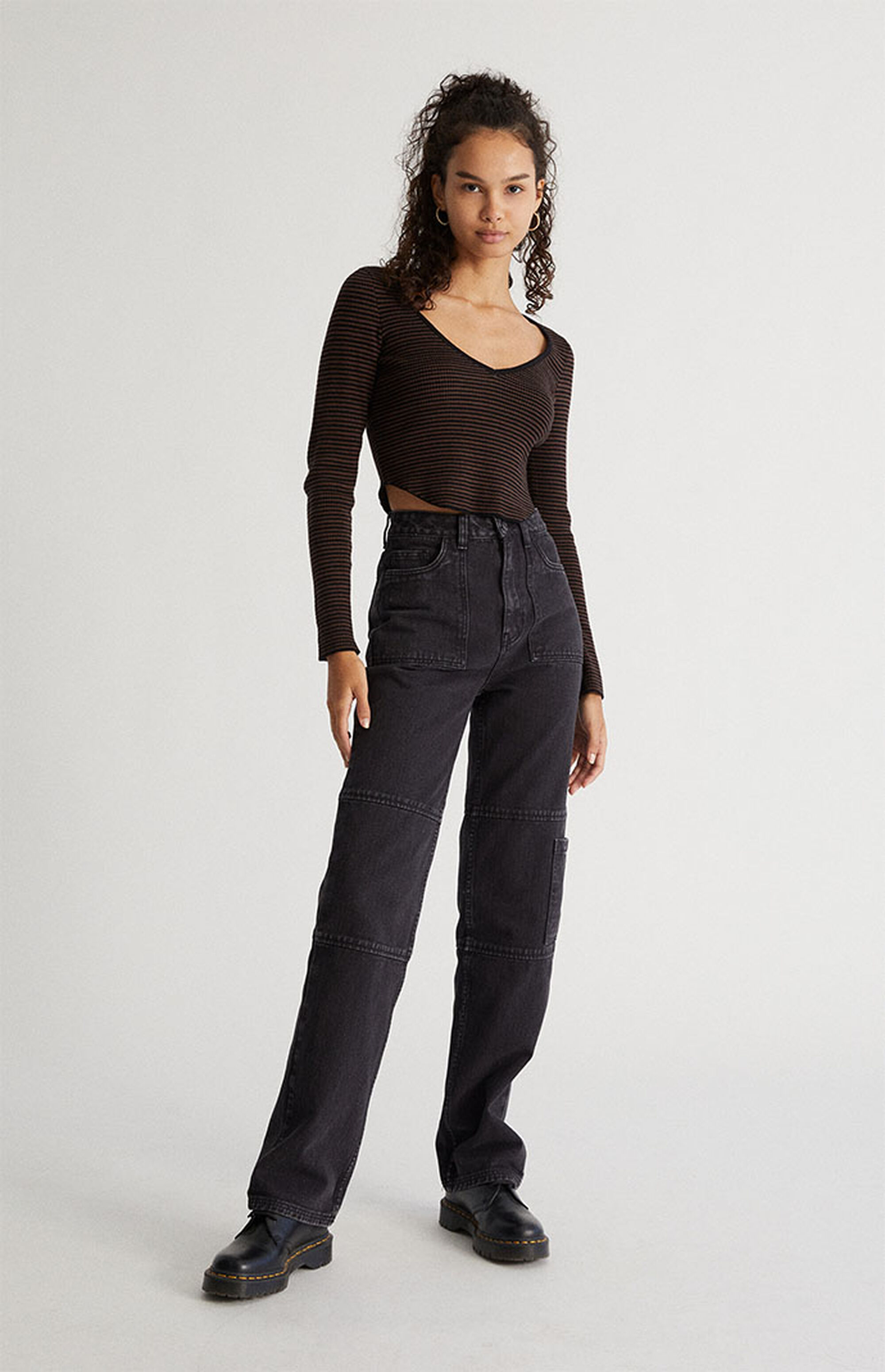 Pacsun Black Boyfriend Utility Pants | PacSun