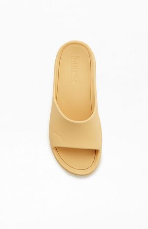 Puma Women's Beige Mayze Stack Injex Slide Sandals | PacSun