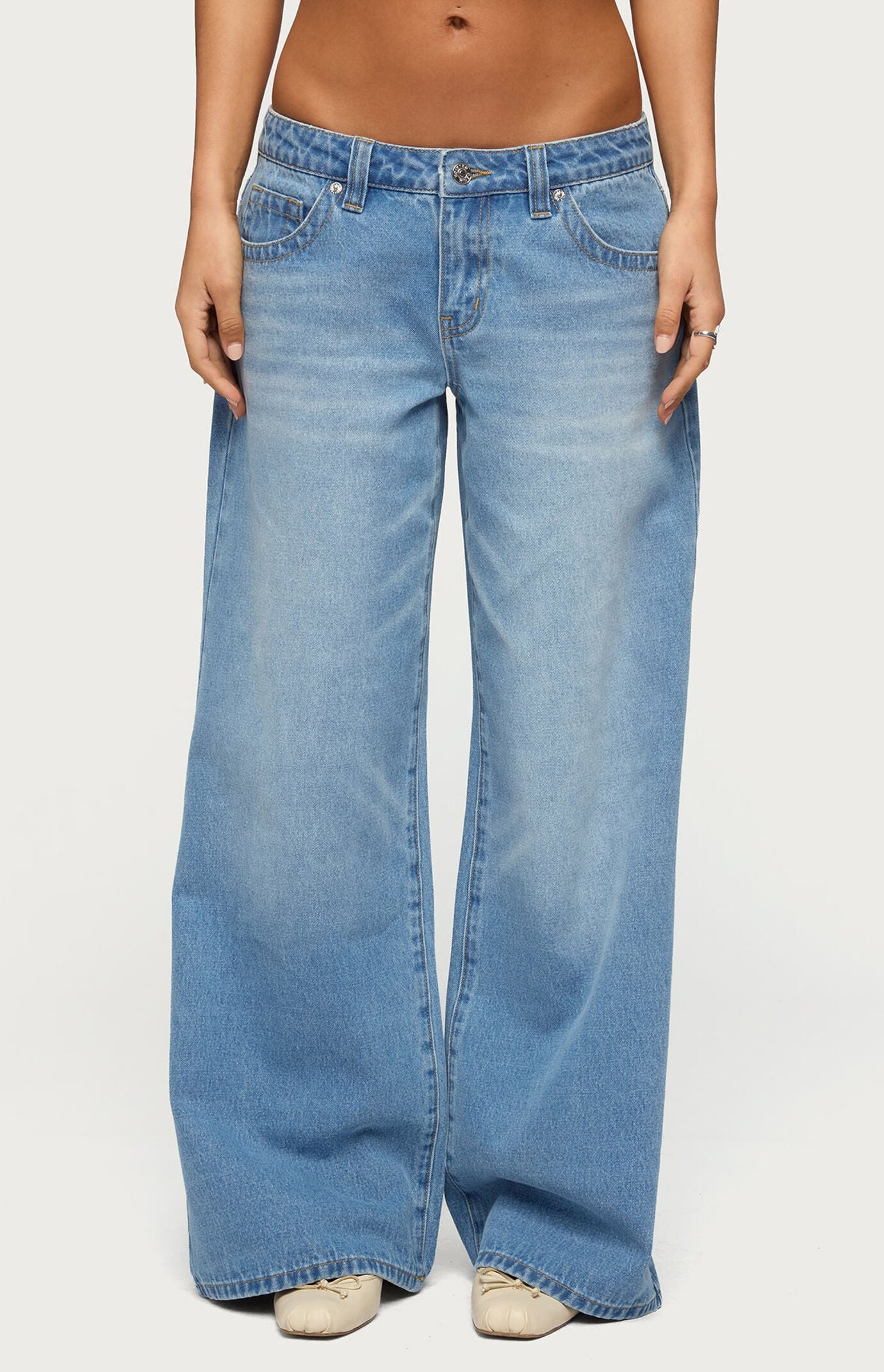 Low Rise Wide Leg Pants | Pacsun