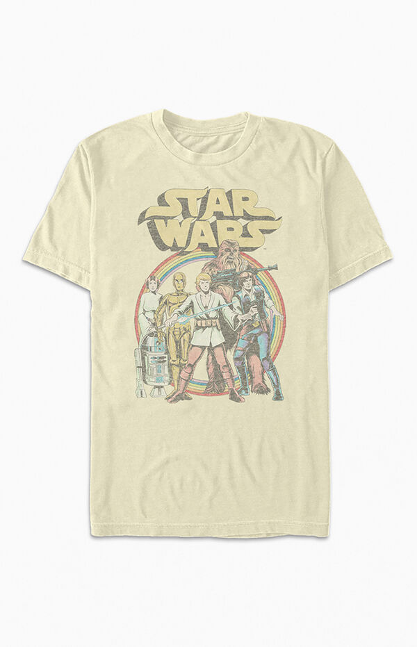 Star Wars Rainbow T-Shirt | PacSun