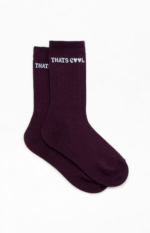 Pacsun That's Cool Crew Socks | PacSun