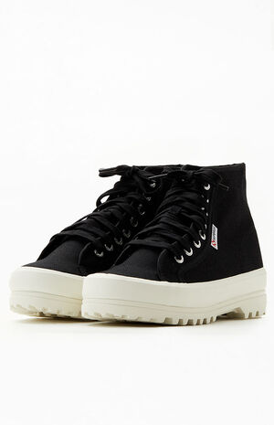 Superga Women's Black 2341 Alpina High Top Sneakers | PacSun