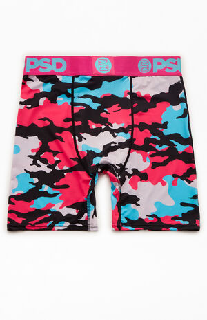 PSD Underwear Camouflage Magic Boxer Briefs | PacSun