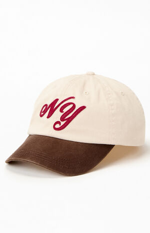 Pacsun NY Script Colorblock Dad Hat | PacSun