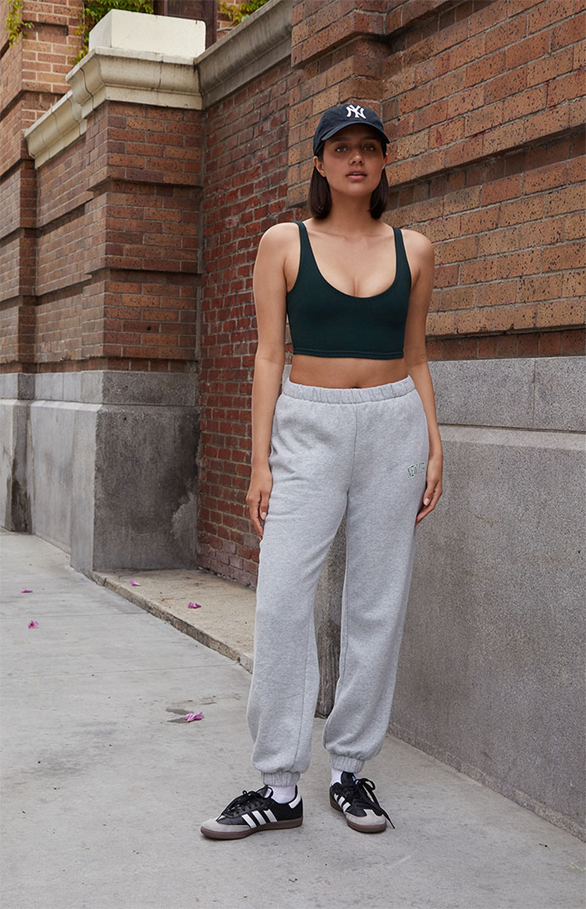 John Galt Green Lydia Tank Top | Pacsun