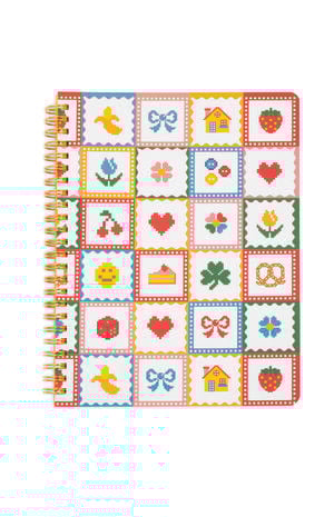 ban.do Quilt Rough Draft Mini Notebook | PacSun