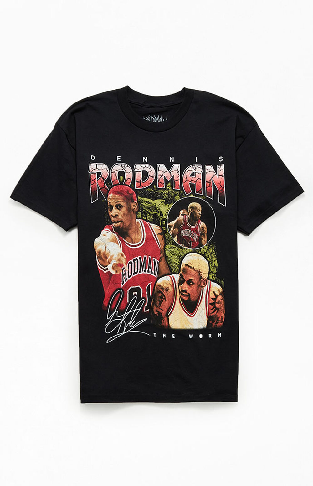 RODMAN BRAND Basketball Collage T-Shirt | PacSun
