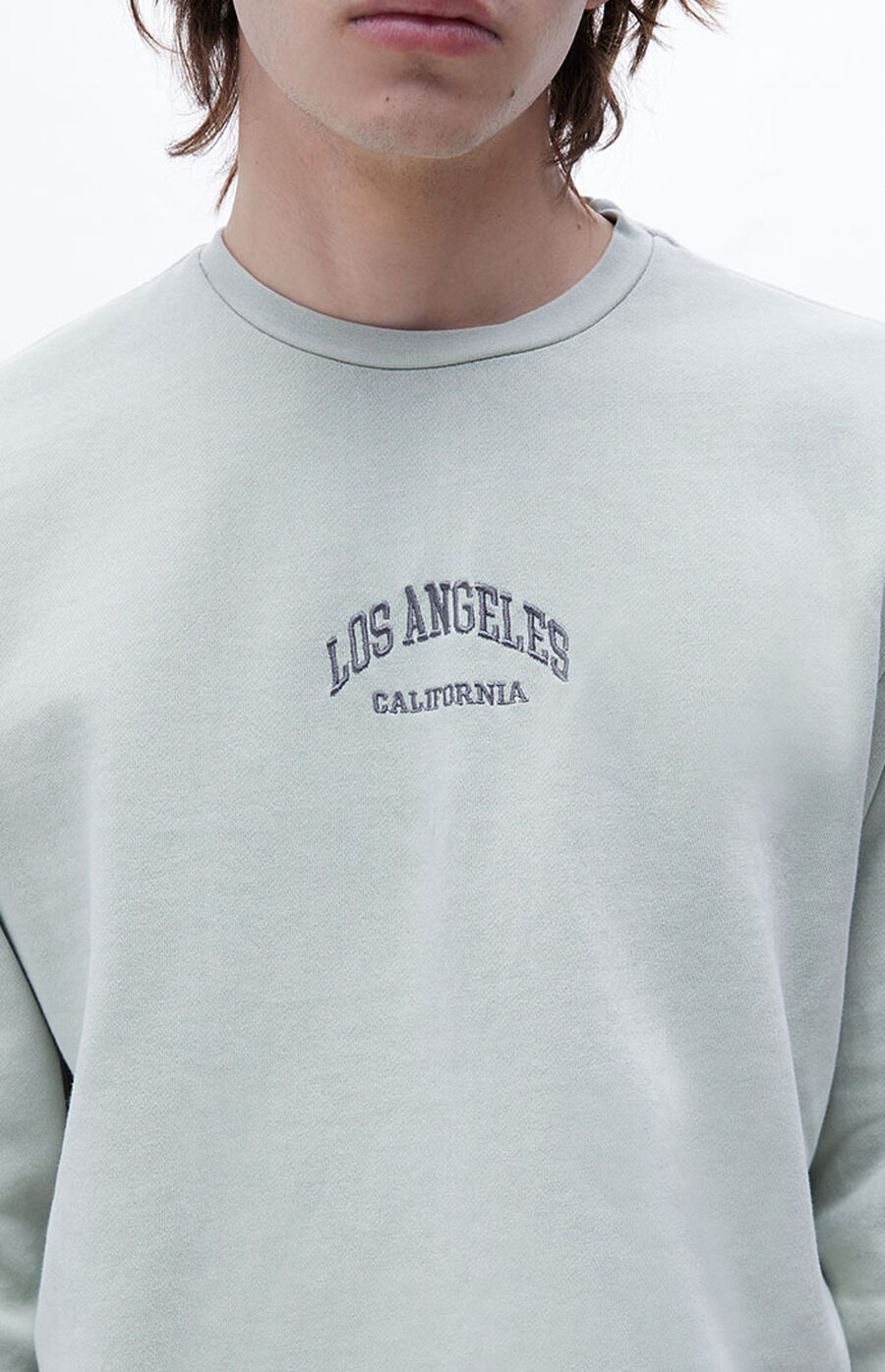 PacSun Los Angeles Embroidered Crew Neck Sweatshirt | PacSun