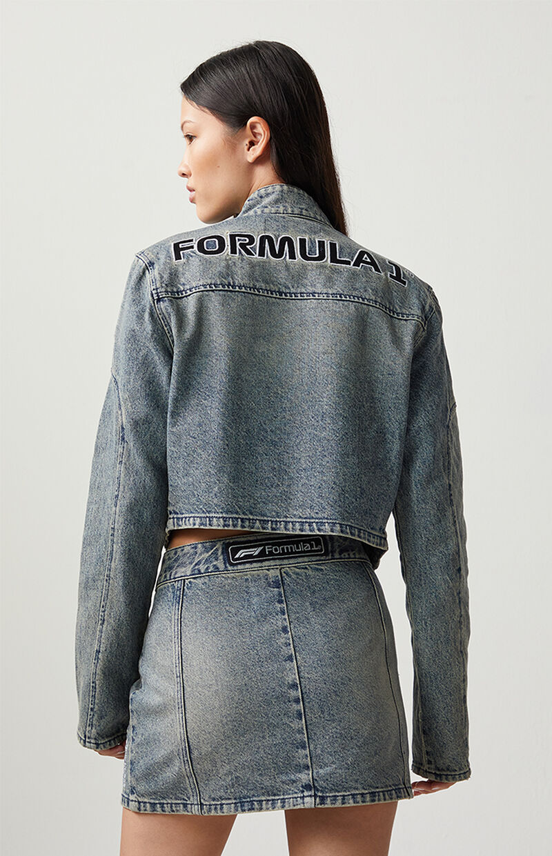 Formula 1 x PacSun Denim Moto Jacket | PacSun