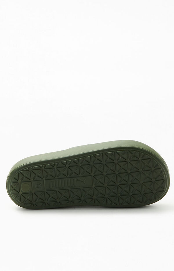 Puma Women's Olive Shibui Cat Slide Sandals | Pacsun