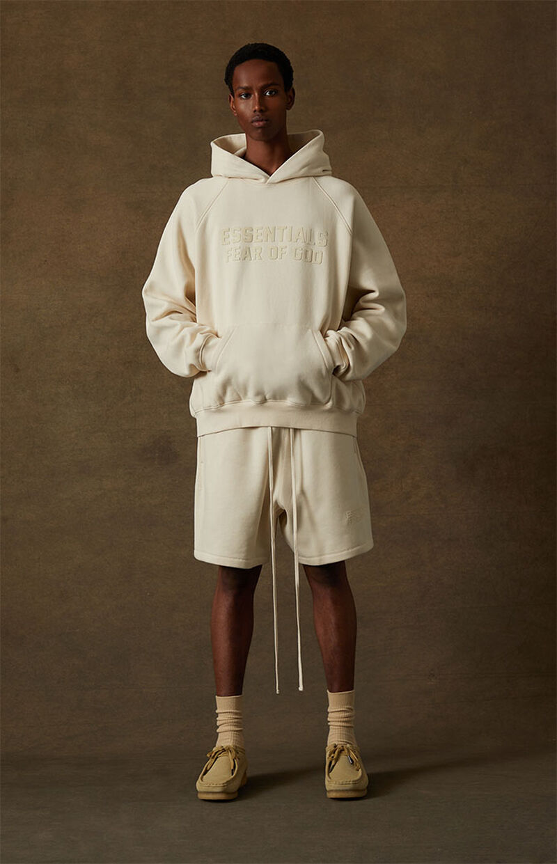 Fear of God Essentials Egg Shell Hoodie | PacSun