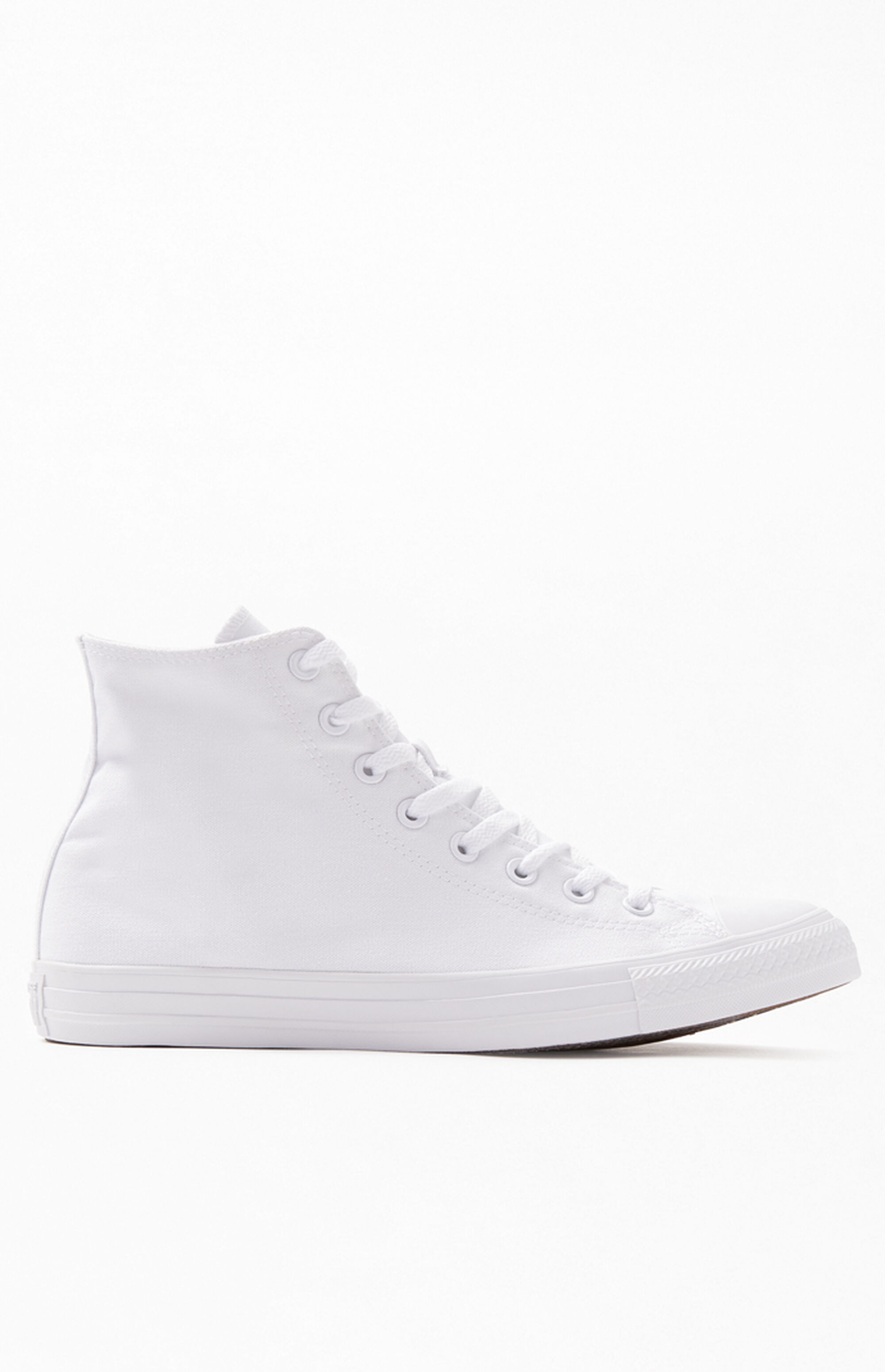 Converse Mono White Chuck Taylor All Star High Top Shoes | PacSun | PacSun