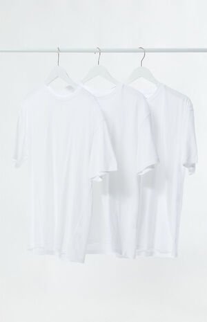 PS Basics 3 Pack White Reece Regular T-Shirts | PacSun