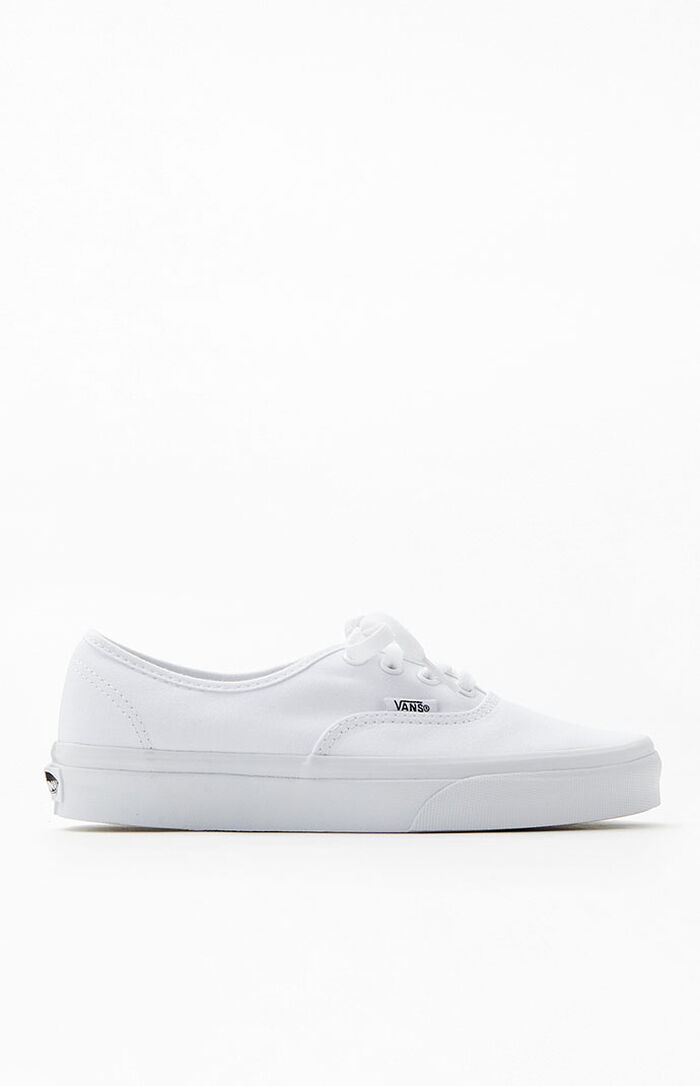 Vans Authentic White Shoes | Pacsun