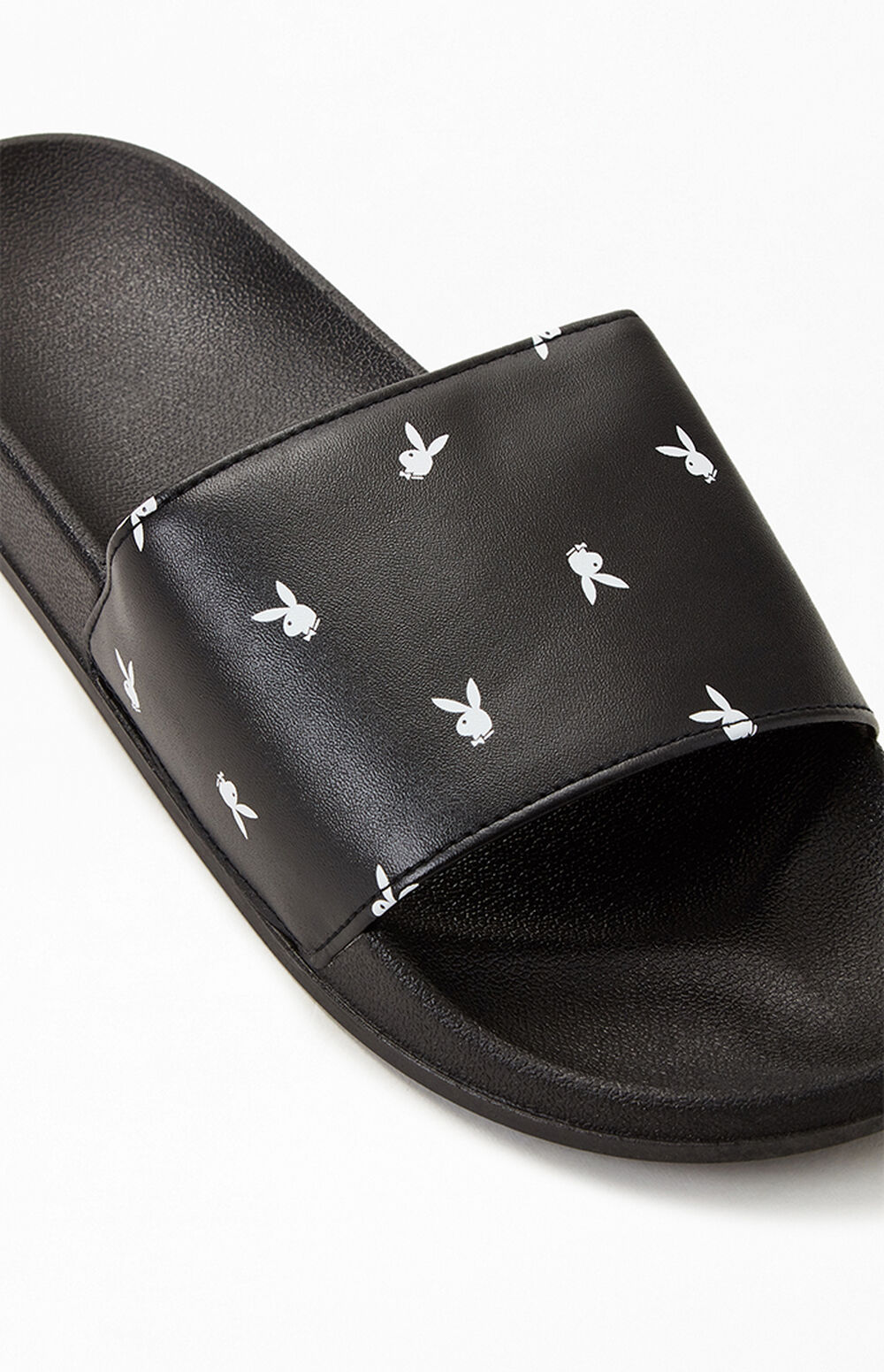 Playboy By PacSun All Over Bunny Slide Sandals | PacSun