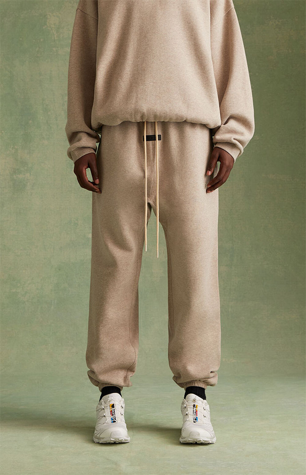 Fear of God Essentials Core Heather Sweatpants | PacSun