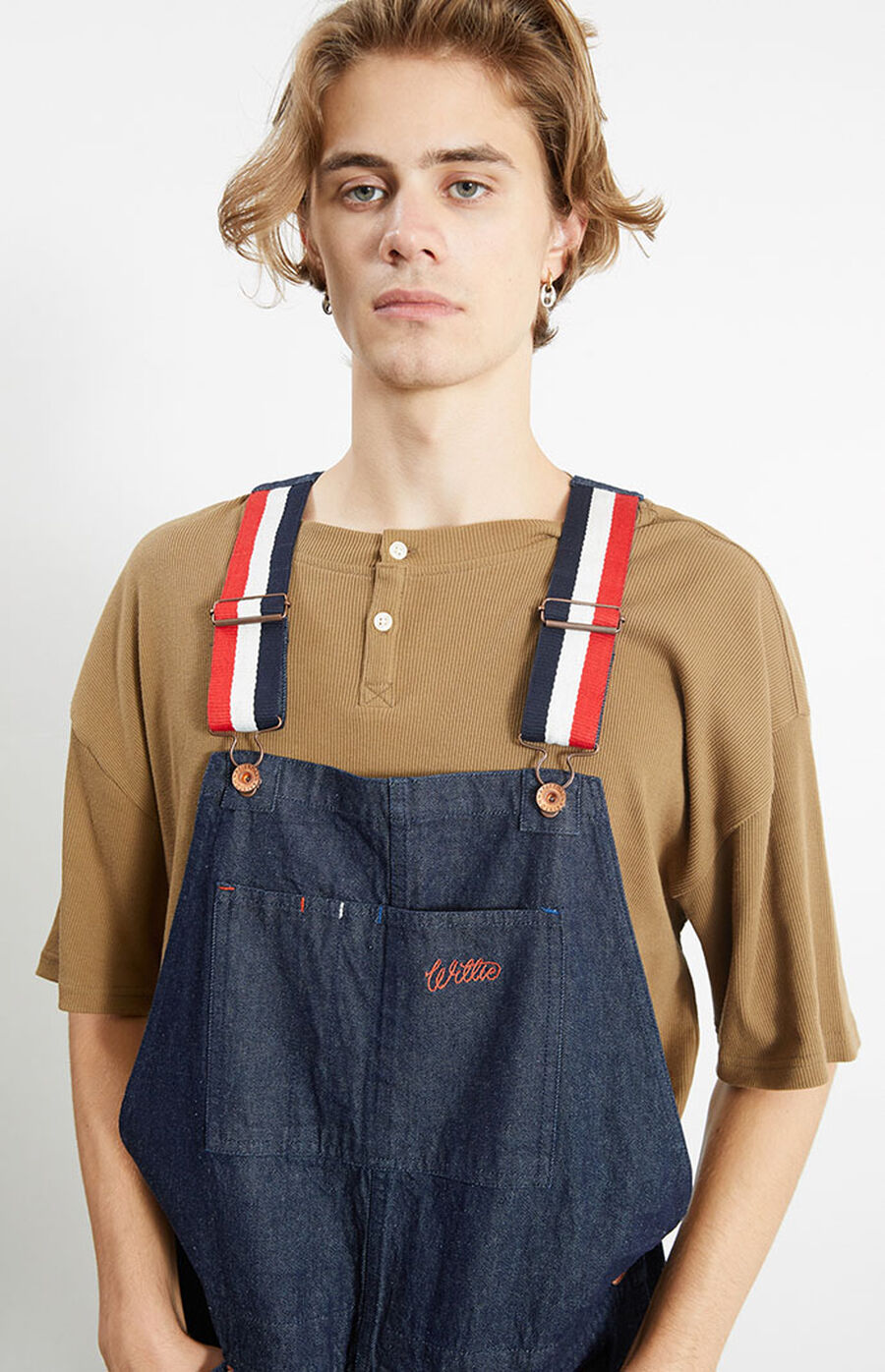Brixton Willie Nelson Denim Overalls | PacSun