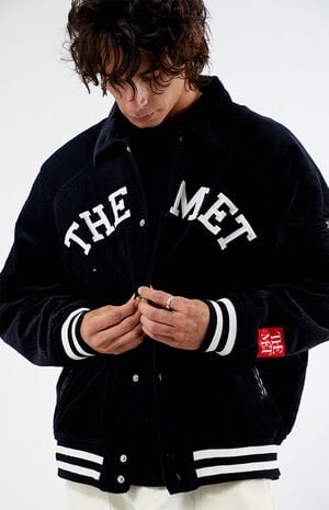 The Met x PacSun Corduroy Varsity Jacket | PacSun