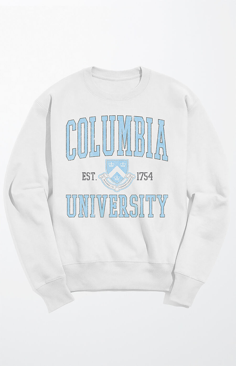 Columbia University Crew Neck Sweatshirt | Pacsun