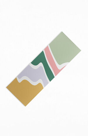 Deny Designs Wavy Multicolor Yoga Mat | PacSun