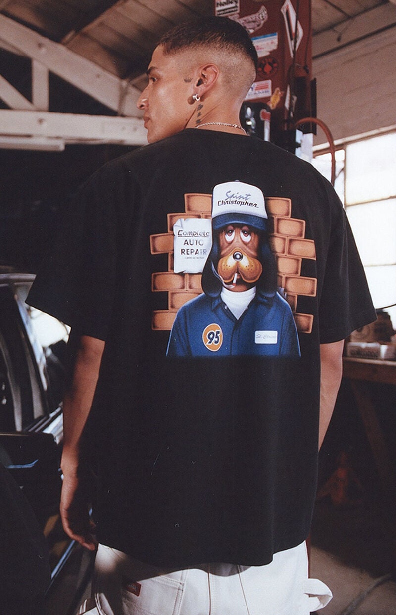 SAINT CHRISTOPHER Smoke Break T-Shirt | Pacsun