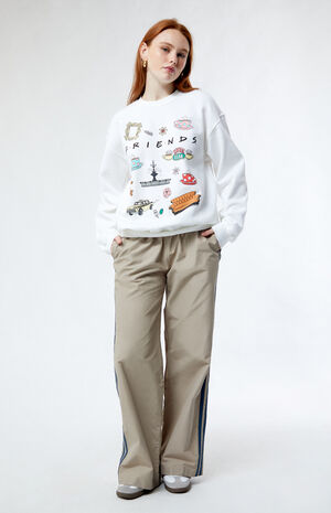 Junk Food Friends Symbols Crew Neck Sweatshirt | PacSun