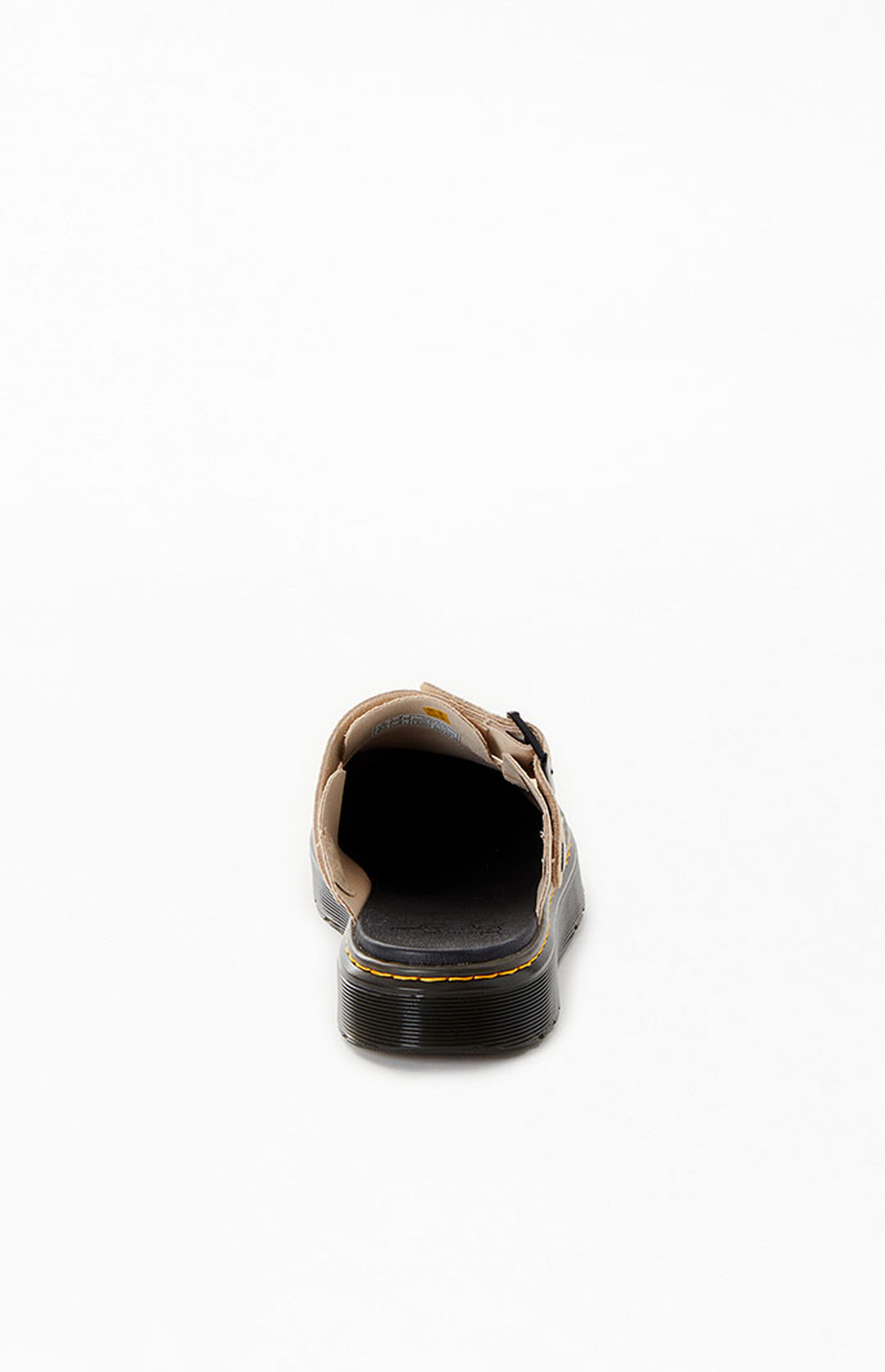 Dr Martens Women's Cream Carlson Suede Slingback Mules | Pacsun