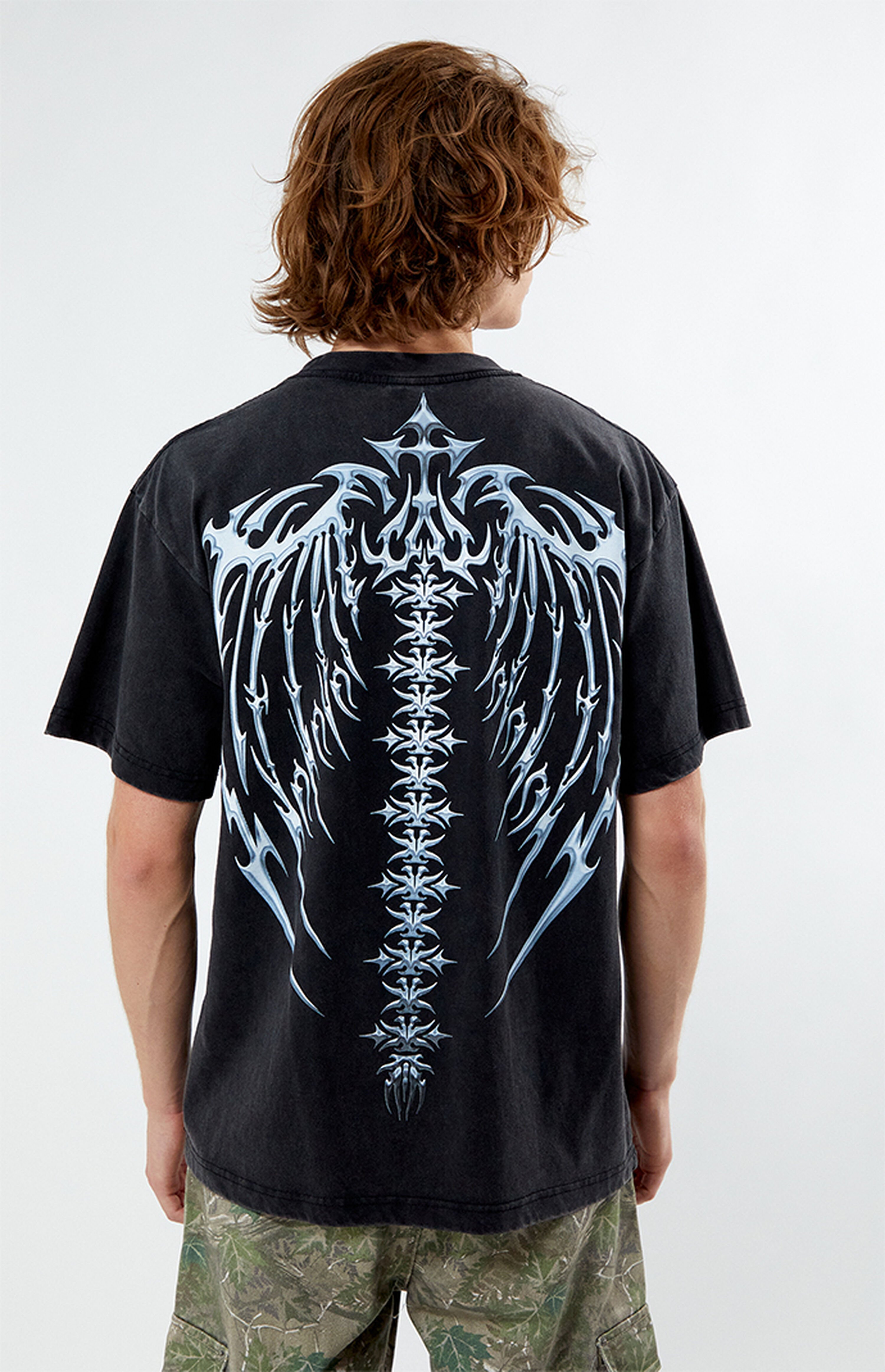 Pacsun Cyber Wing Oversized T-Shirt | PacSun