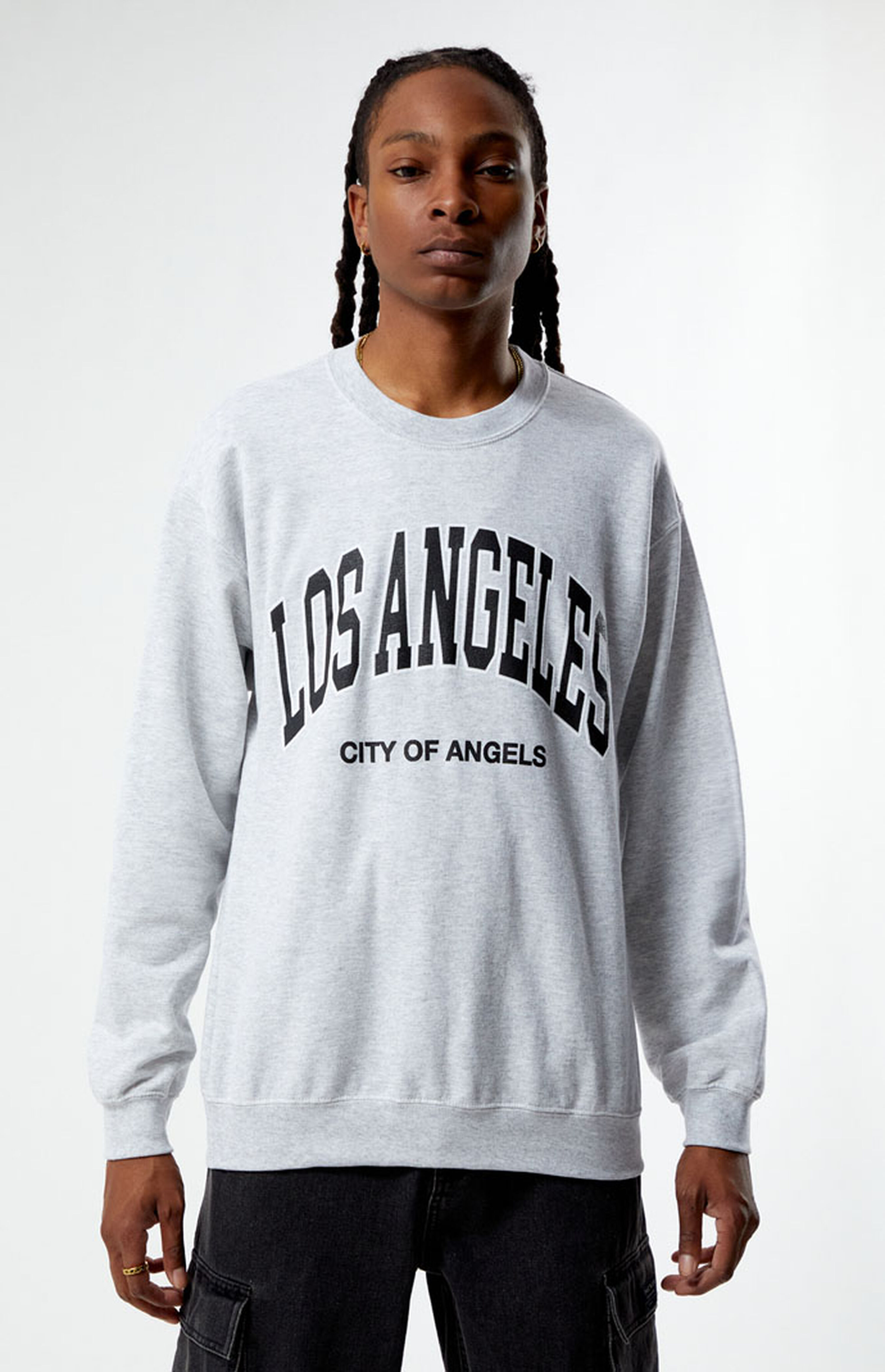 Pacsun Los Angeles College Crew Neck Sweatshirt | Pacsun