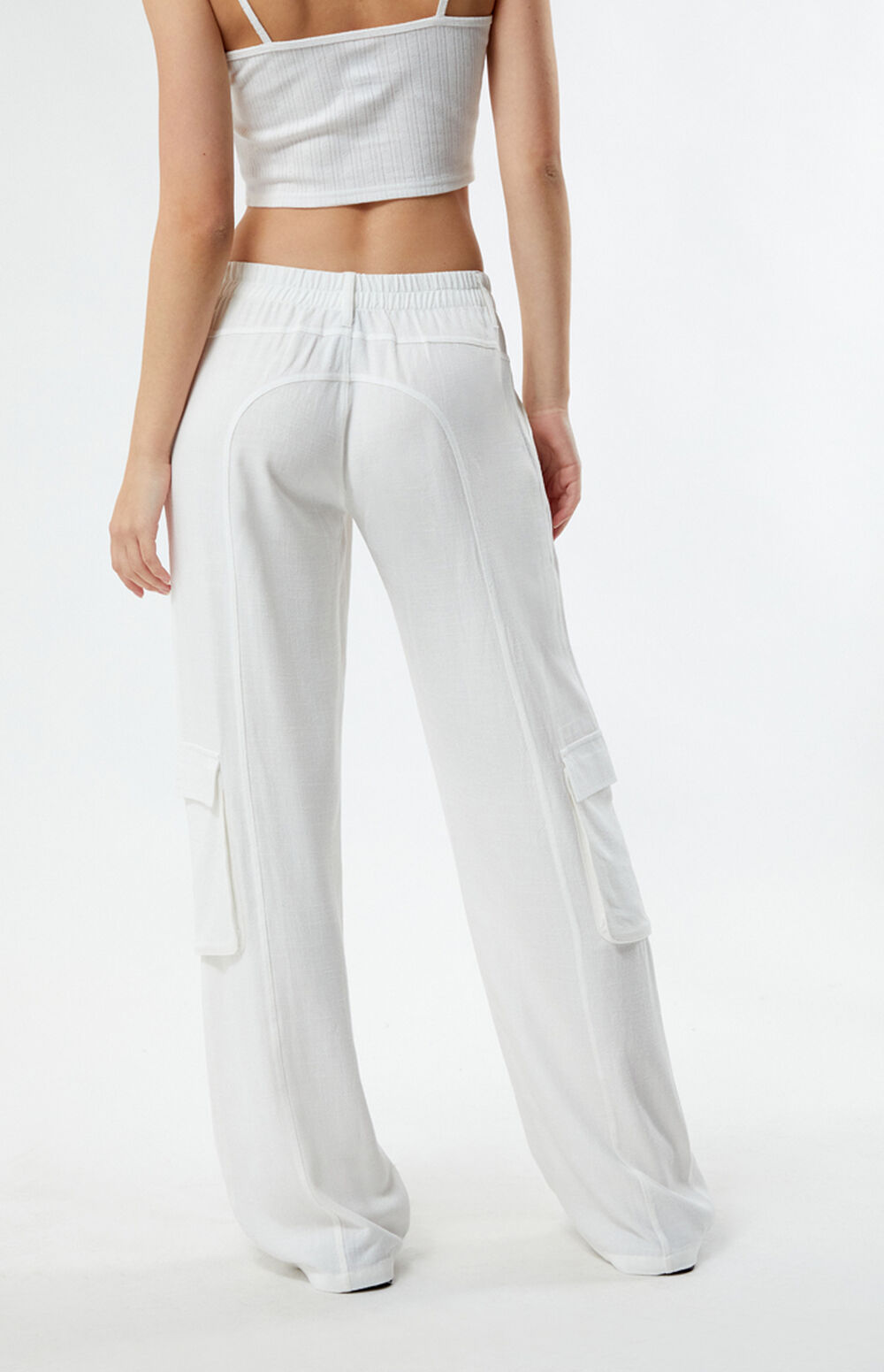 Pacsun Linen Cargo Pants | Pacsun