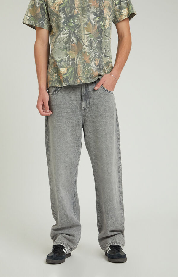 Pacsun Gray Baggy Jeans | Pacsun