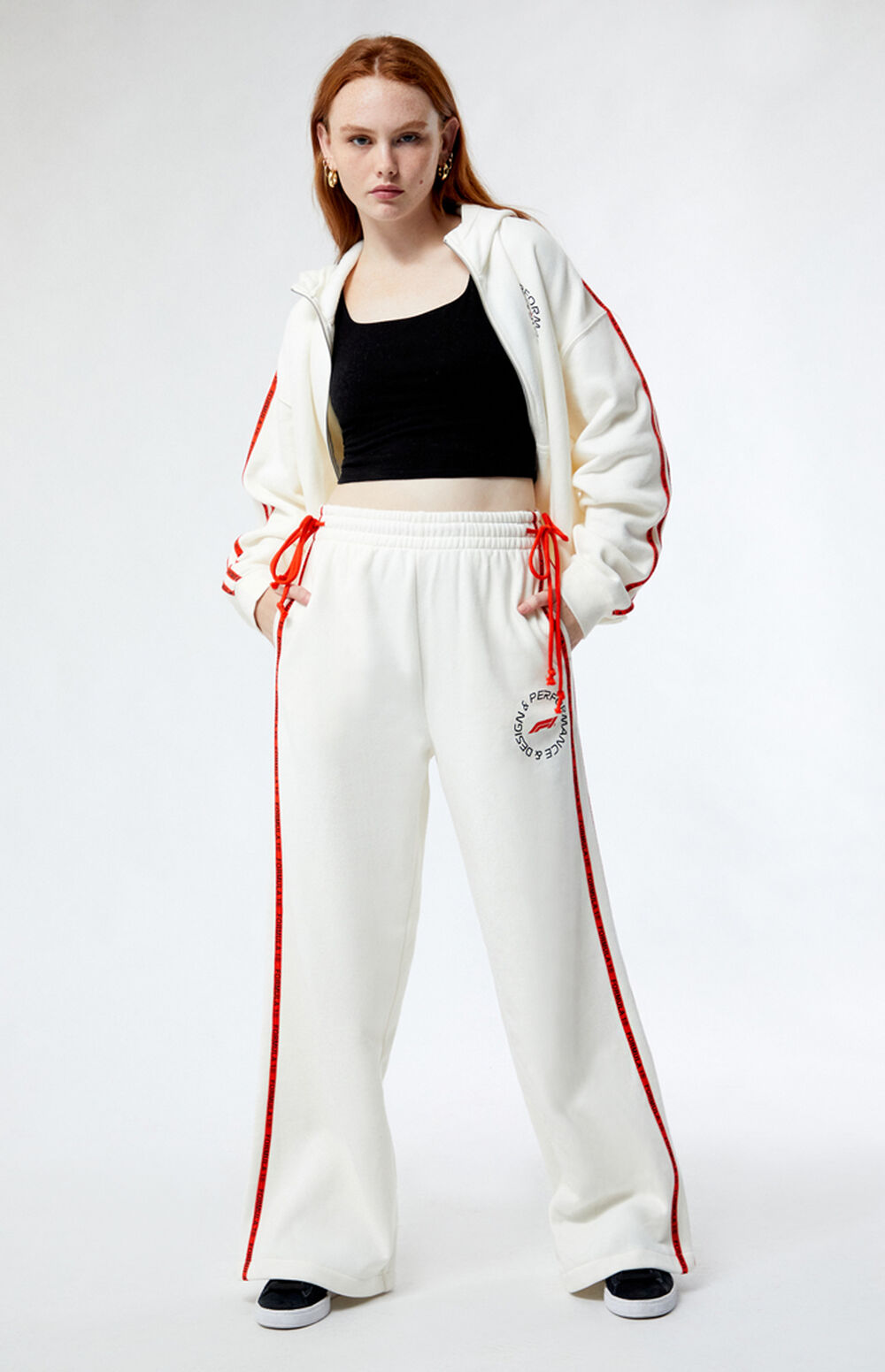 Formula 1 x PacSun Eco Stripe Wide Leg Sweatpants | Pacsun