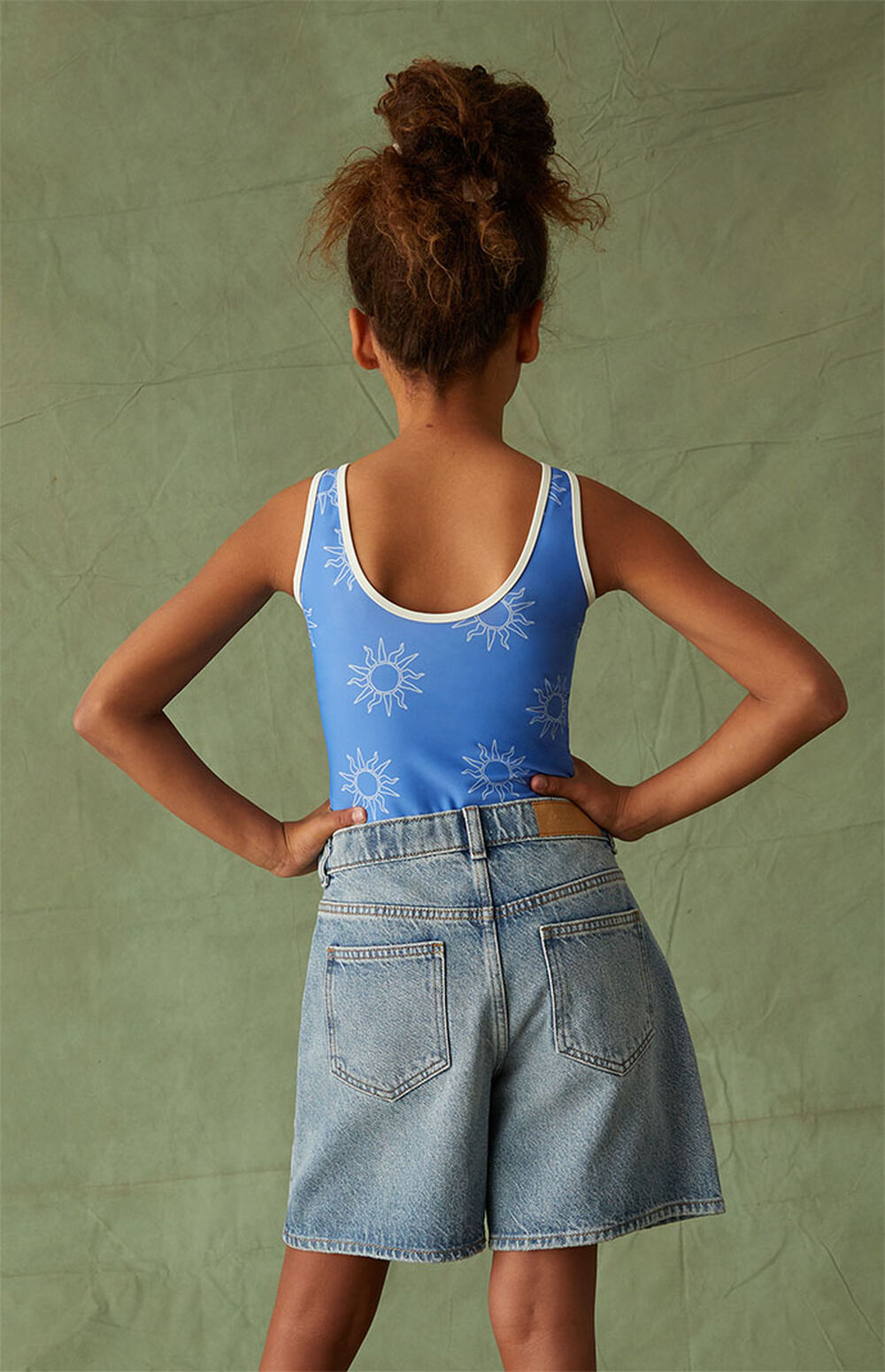 PacSun Kids Marina Sun Rays One Piece Swimsuit | PacSun