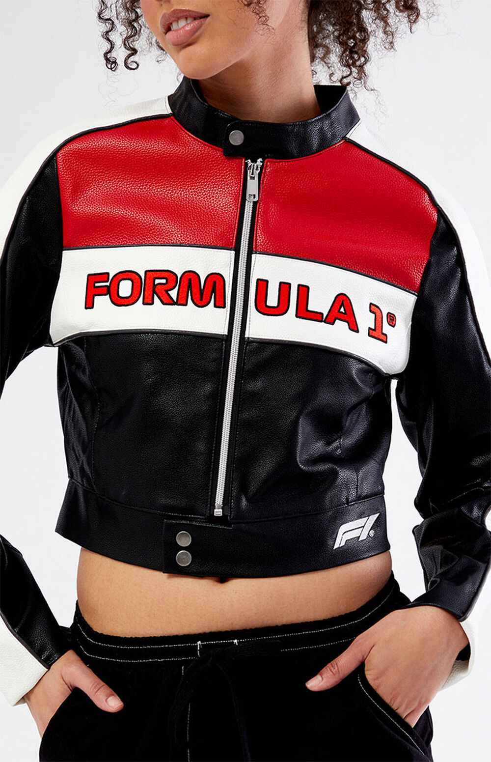 Formula 1 x PacSun Faux Leather Moto Jacket | Pacsun