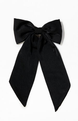 LA Hearts Medium Satin Bow Barrette | PacSun