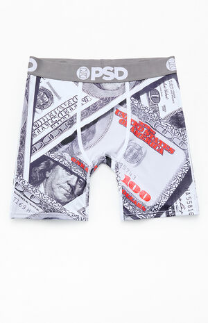PSD Underwear Cement Money Boxer Briefs | PacSun