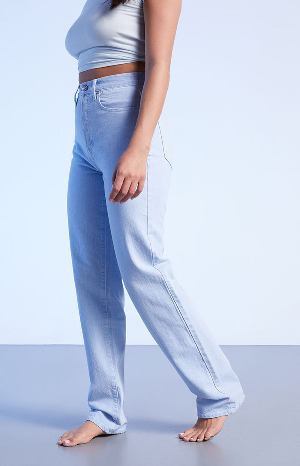 Pacsun Eco Light Blue Dad Jeans | PacSun