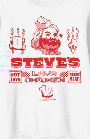 Minecraft Steve's Lava Chicken Crew Neck Sweatshirt | PacSun