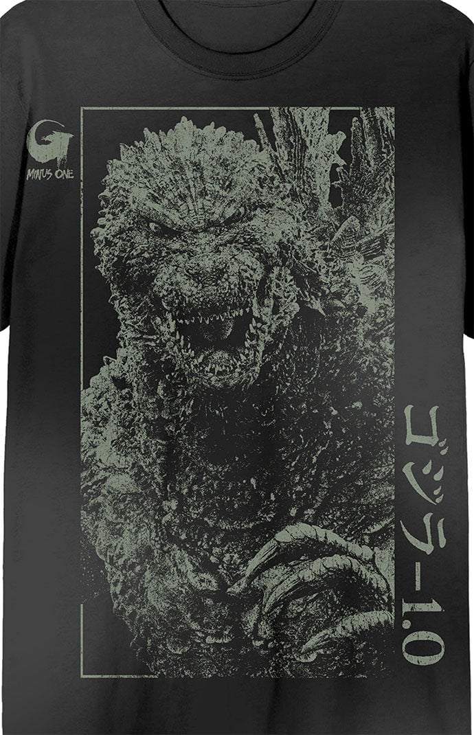 Godzilla Kanji T-Shirt | PacSun Godzilla Kanji T-Shirt | PacSun
