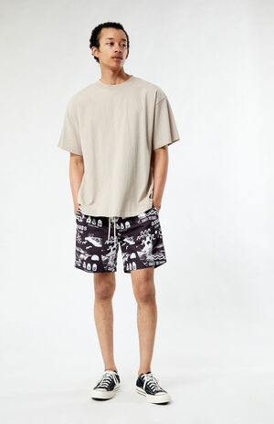 Pacsun Surf Club Print 6.5" Swim Trunks | PacSun